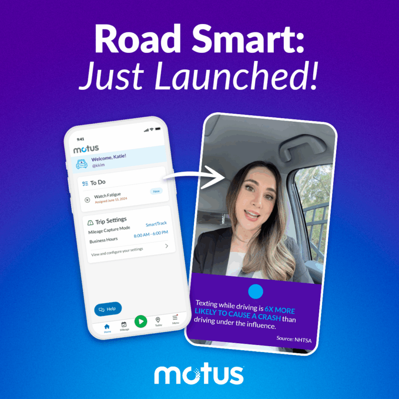 Forms Now in the Motus App: Manage Your Account in the App